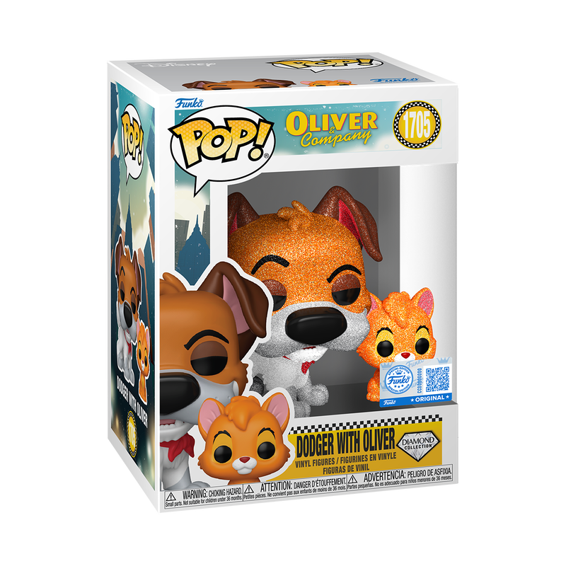 Pop! & Buddy Dodger with Oliver (Diamond) | Funko